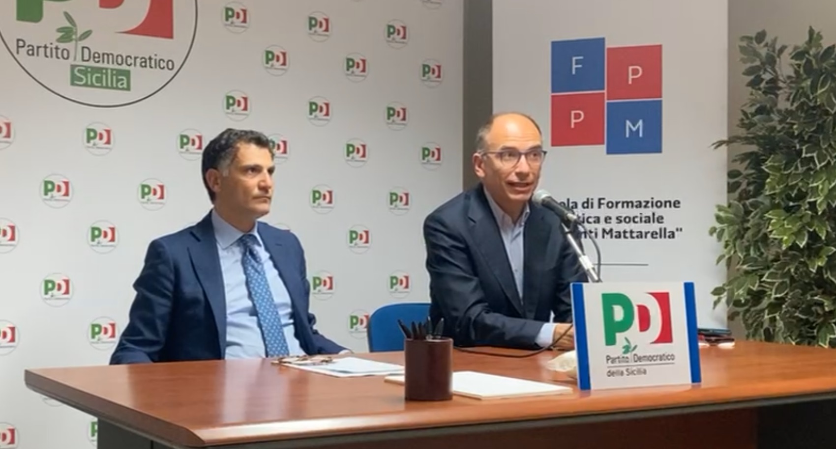 Enrico Letta e Anthony Barbagallo state sereni perché in Sicilia il PD ...